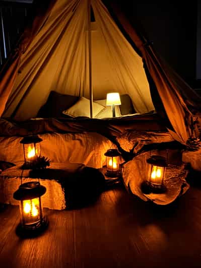 Desert Den Canvas Tent for 2 | GetYourGuide