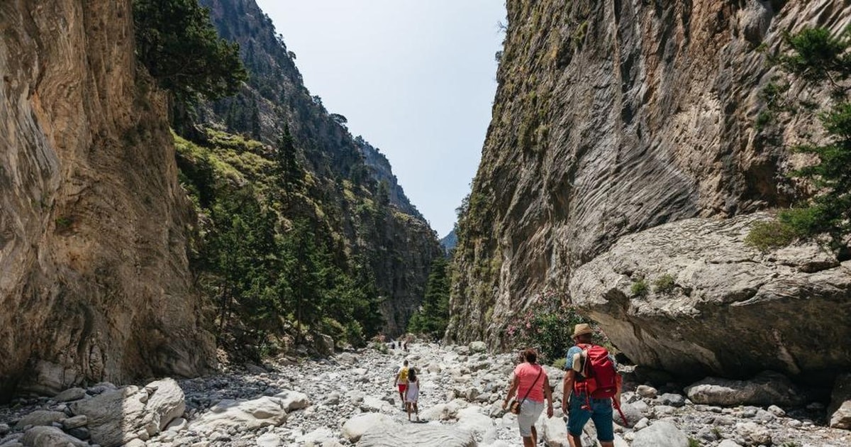 Crète : randonnée facile dans les gorges de Samaria au départ de Sfakia ...