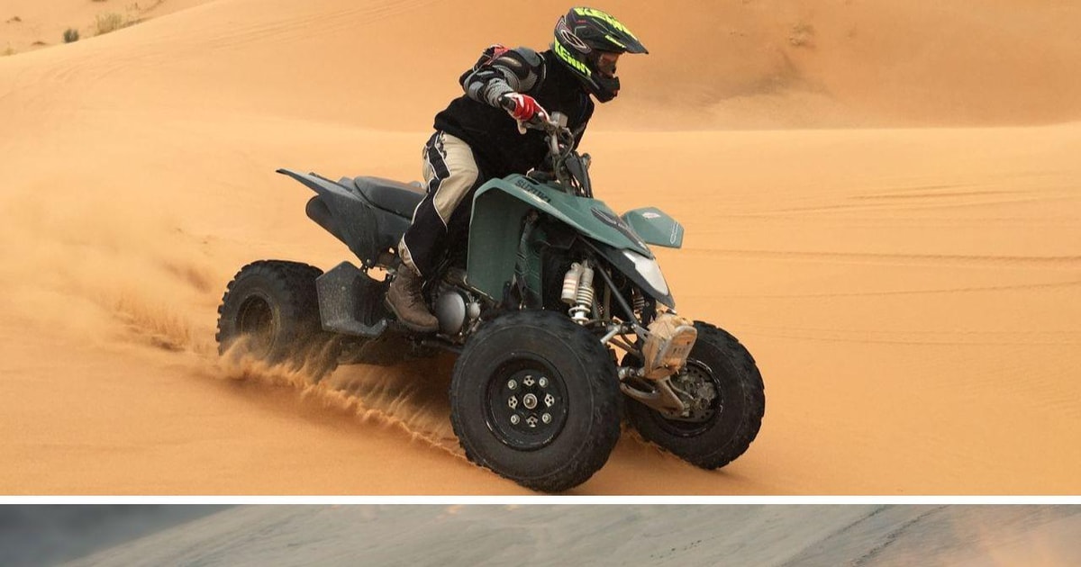 Doha Desert Safari: Camel ride, Sandboarding & Quad bike. | GetYourGuide