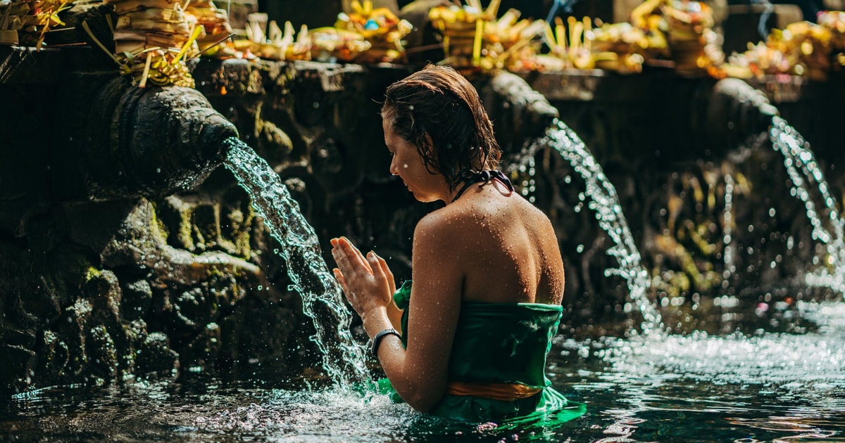 Bali: Balinese Spiritual Journey with purification ceremony. | GetYourGuide