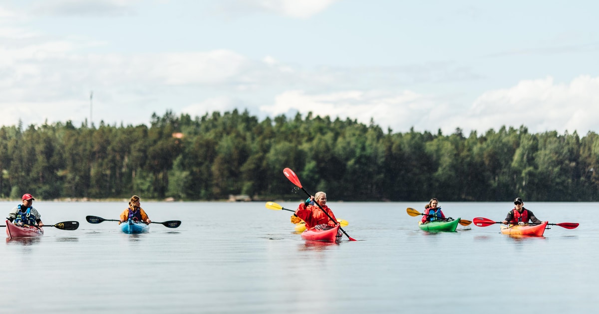 Helsinki: Guided Kayak Tour in Eastern Helsinki Archipelago | GetYourGuide