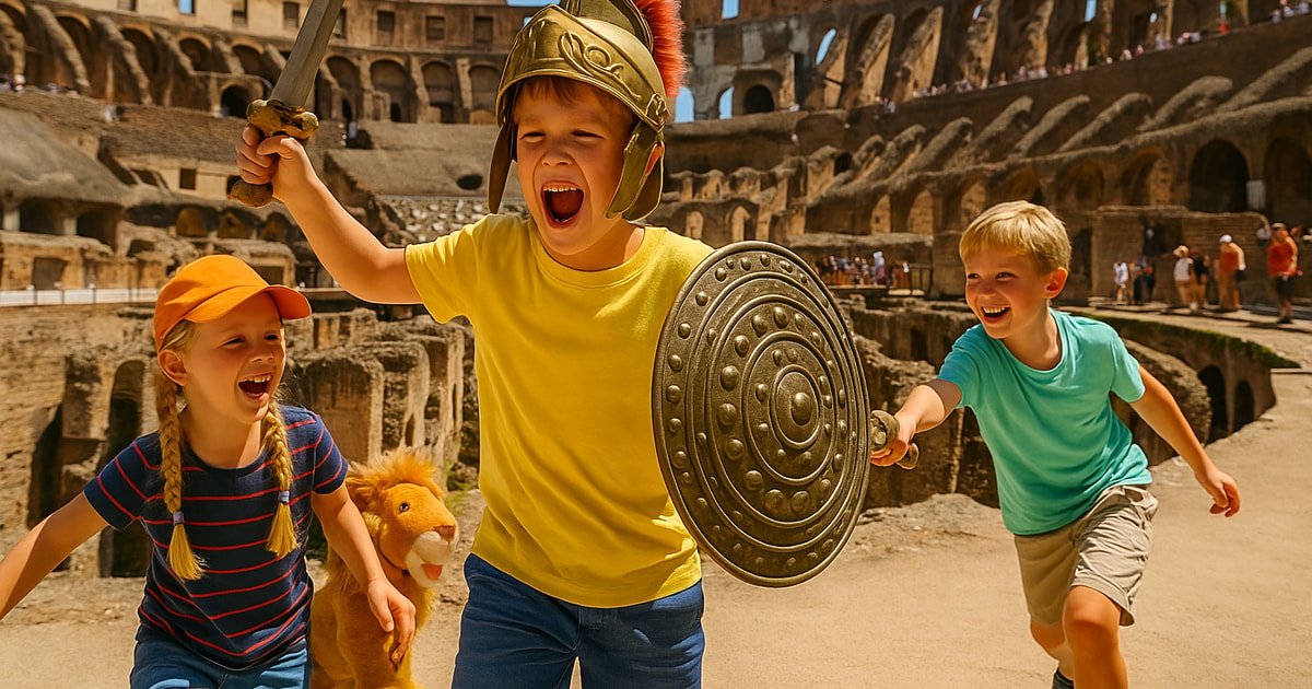Rom: Kolosseum für Kinder, eine Reise zwischen Gladiatoren und den ...