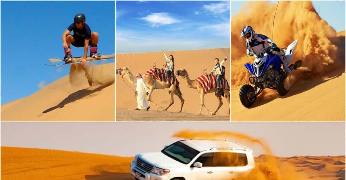 Doha: pustinjski safari, vožnja četverociklom, ukrcaj na pijesku i ...