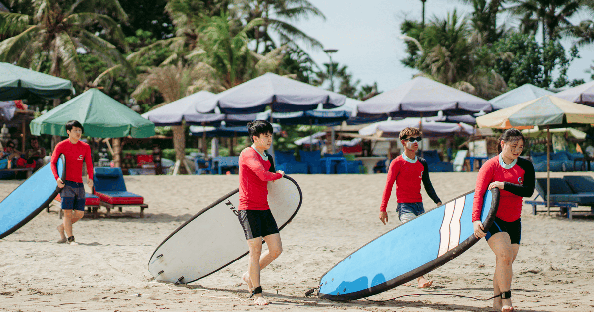 Bali: Surfing Lesson at Legian Beach by Tio Surf | GetYourGuide