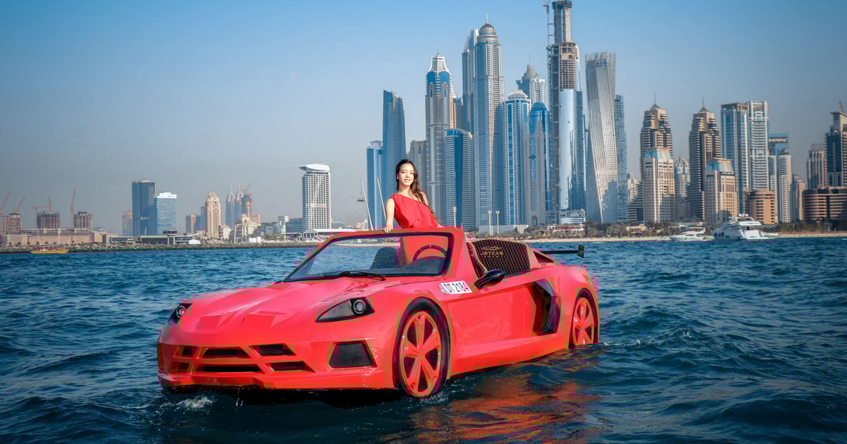 두바이 마리나에서 30분간 제트카 체험하기 | GetYourGuide
