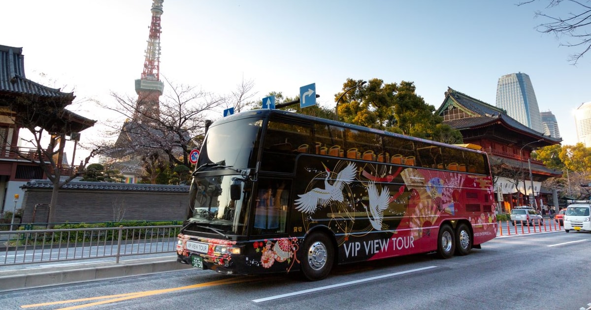 Tokyo: Open Top Sightseeing Bus with Audio Guide | GetYourGuide