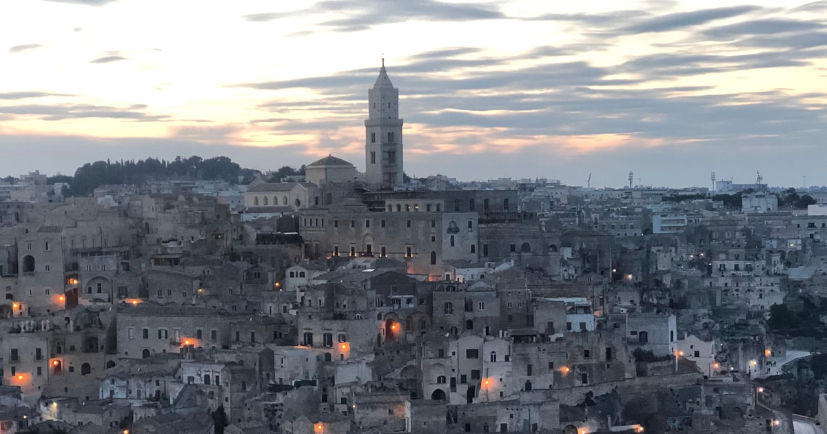 From Bari: Matera Day Trip with Ape Calessino Tour | GetYourGuide