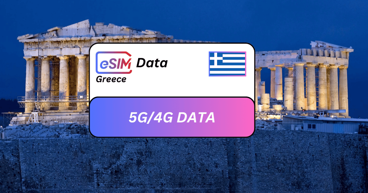 From Athens: Greece eSIM Data Plan | GetYourGuide