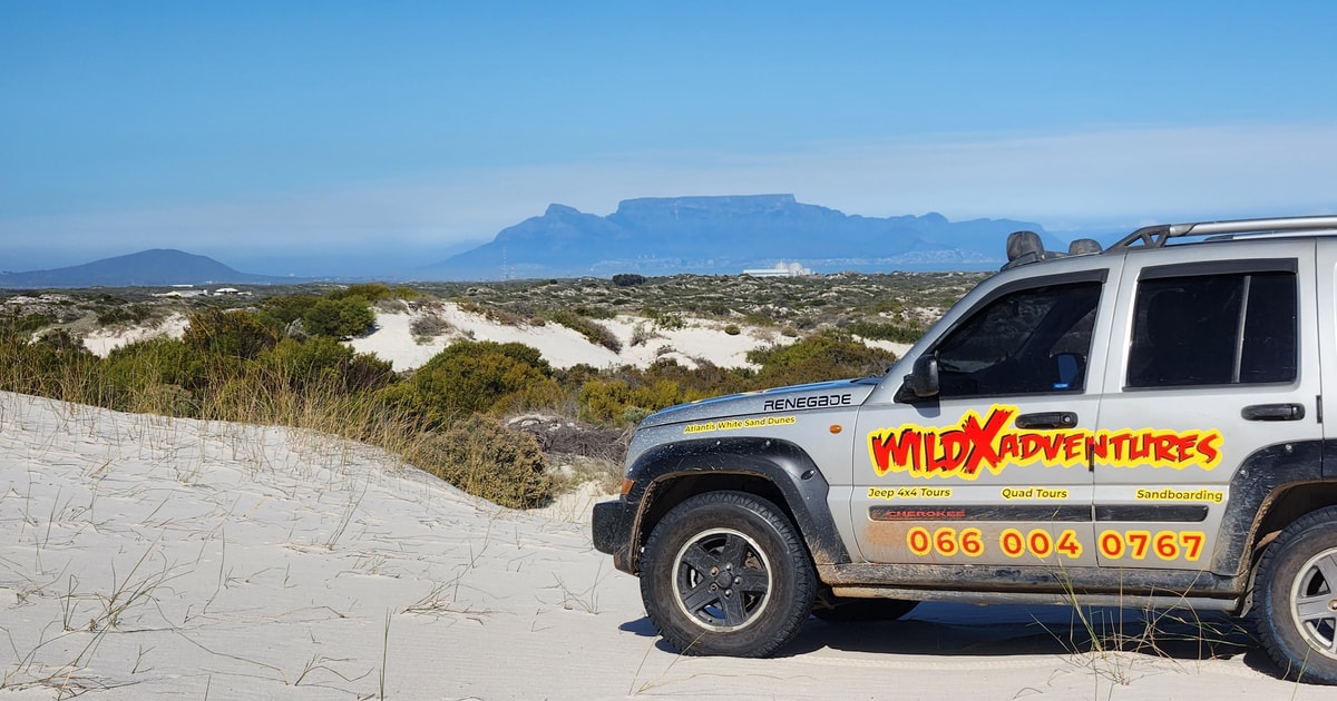 KAPSTADEN: ATLANTIS SANDDYNER SJÄLVKÖRNING EXKLUSIV JEEP 4X4-TUR ...