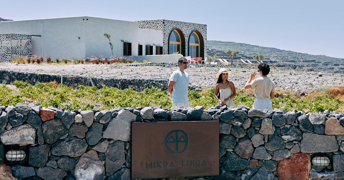 Thirassia: Winery Tour with Premium Wine Tasting Experience | GetYourGuide