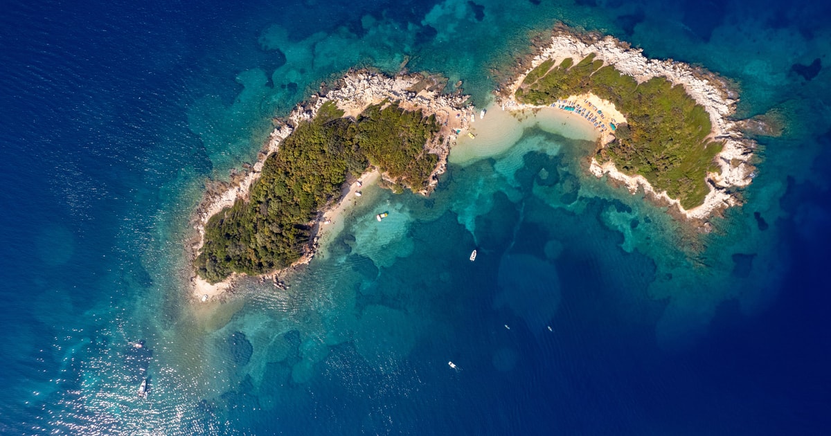 Ksamil: paseo en barco a las 5 islas de Ksamil y las islas gemelas ...