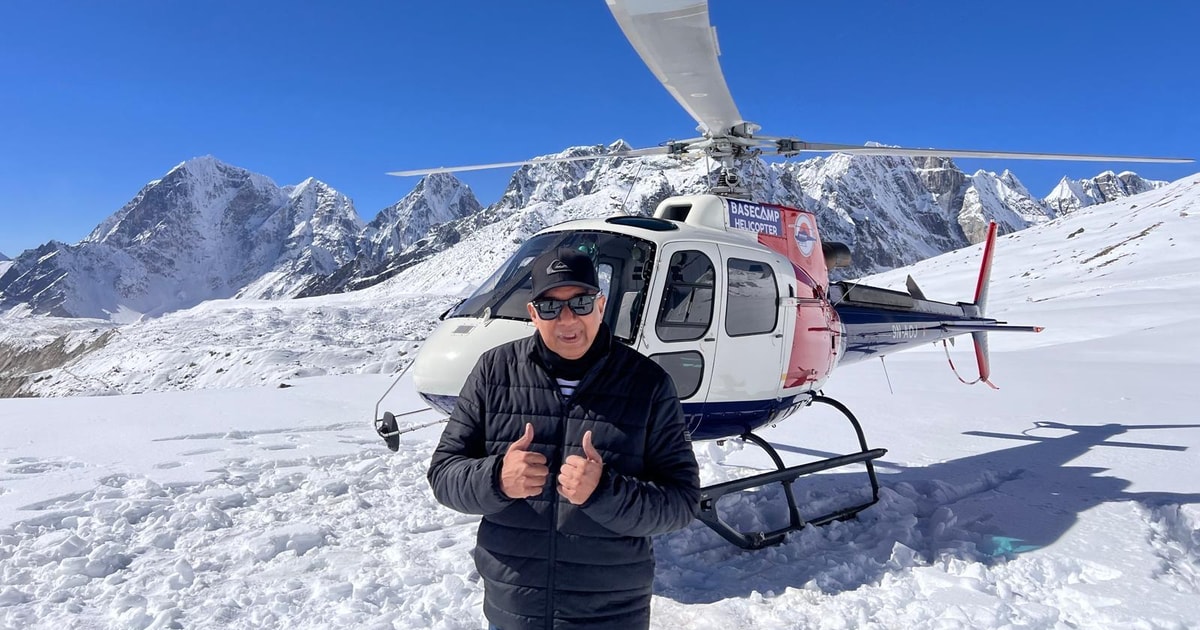 Helicopter Landing at Everest Base Camp, Kalapather | GetYourGuide