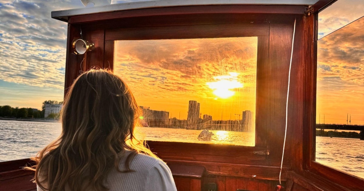 Riga: Canal and Daugava River Boat Tour with Drink | GetYourGuide