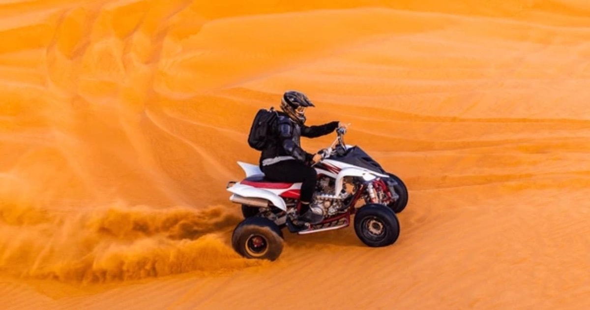 Doha: Wüste Alle Aktivitäten ATV Quad Bike, Dune Bashing | GetYourGuide