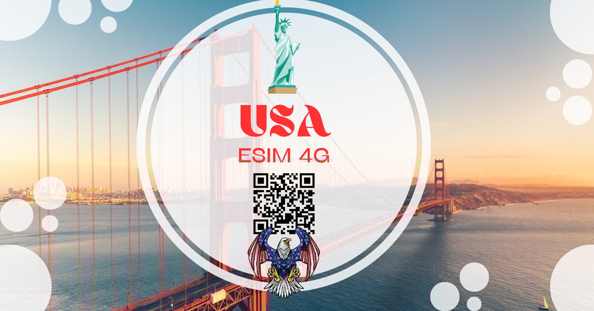 New York: eSIM ABD Mobil Veri Planı - 20GB/30 gün (QR kodu) | GetYourGuide