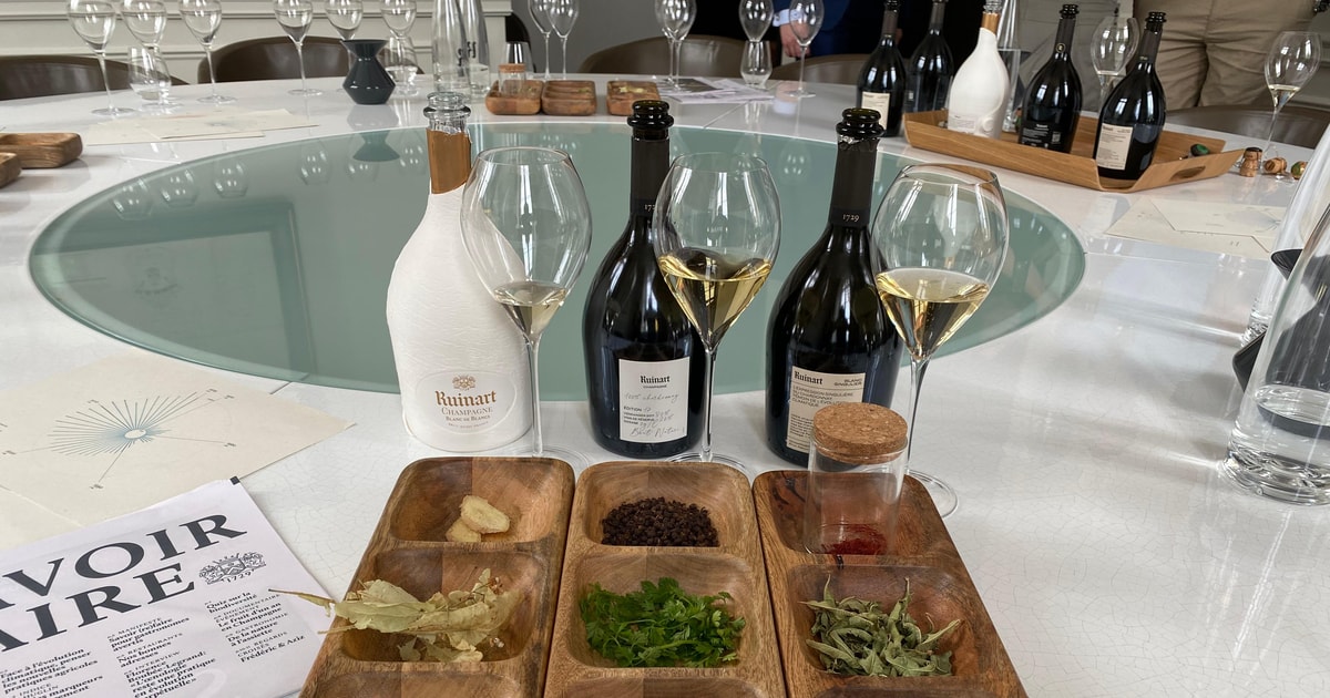 Ruinart Champagne Cellars Tastings Privat tur fra Paris | GetYourGuide