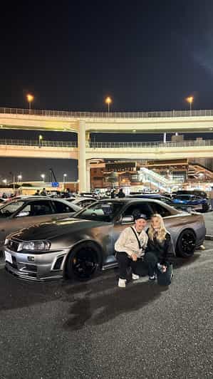Tokyo: Private R34 GTR Tour, Daikoku Car Meet, & JDM Scene | GetYourGuide