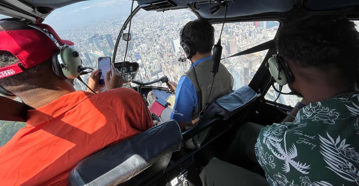 Tokyo: Helicopter Tour with Lunch | GetYourGuide