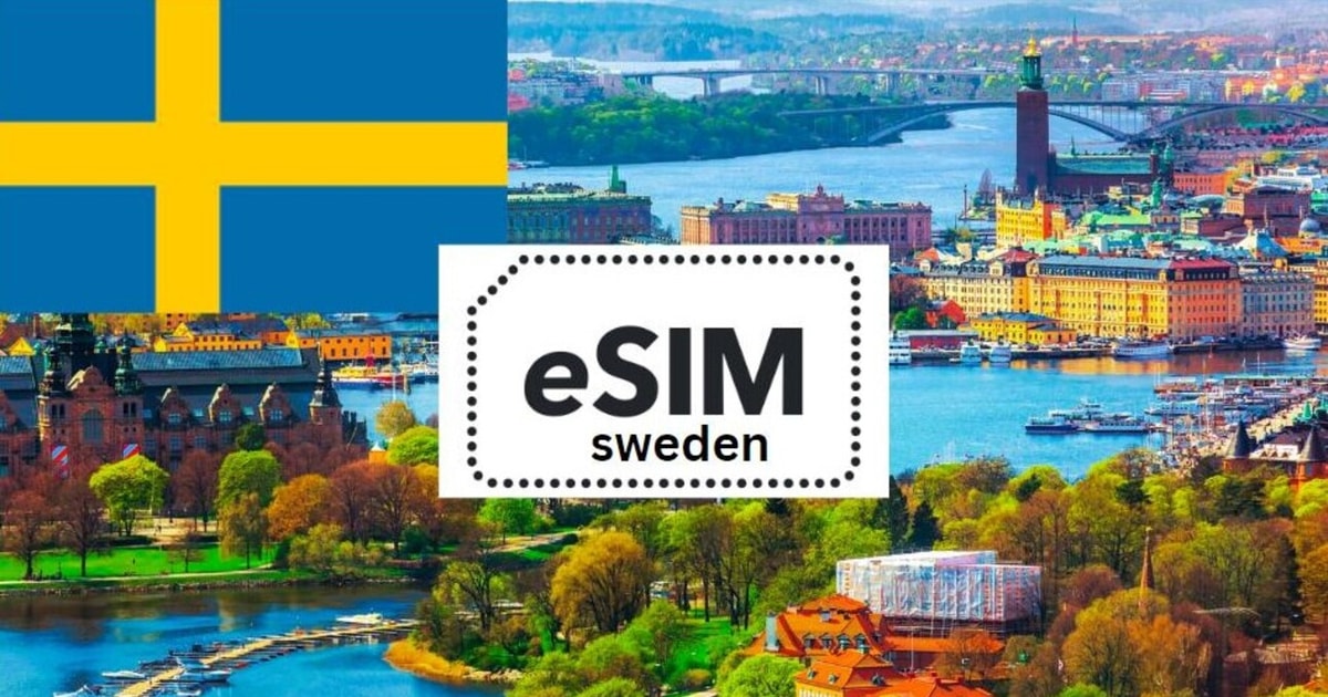 E-sim Sweden unlimited data 30 days | GetYourGuide