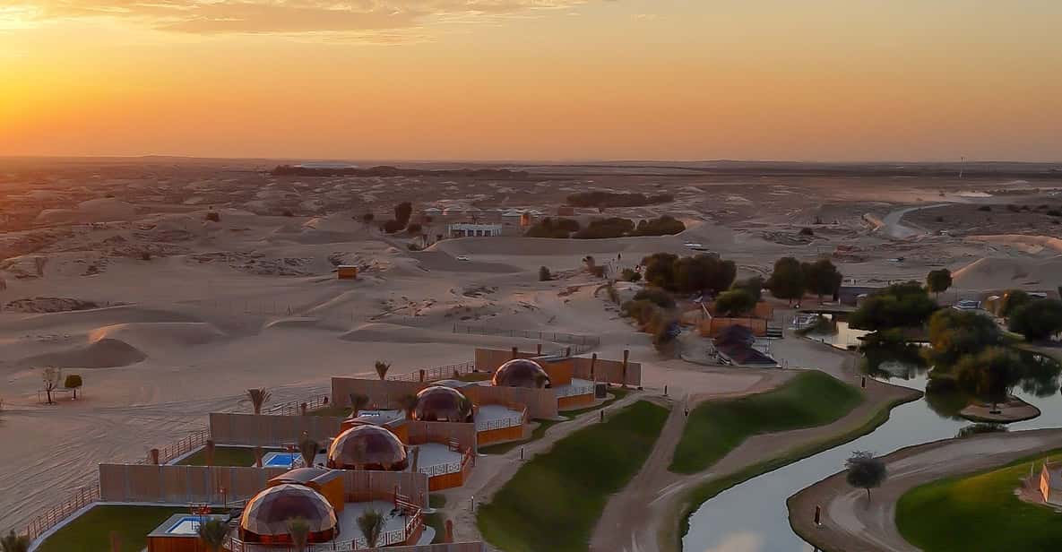 Dubai:Al Marmoom Domes Overnight Desert Glamping & Dining | GetYourGuide