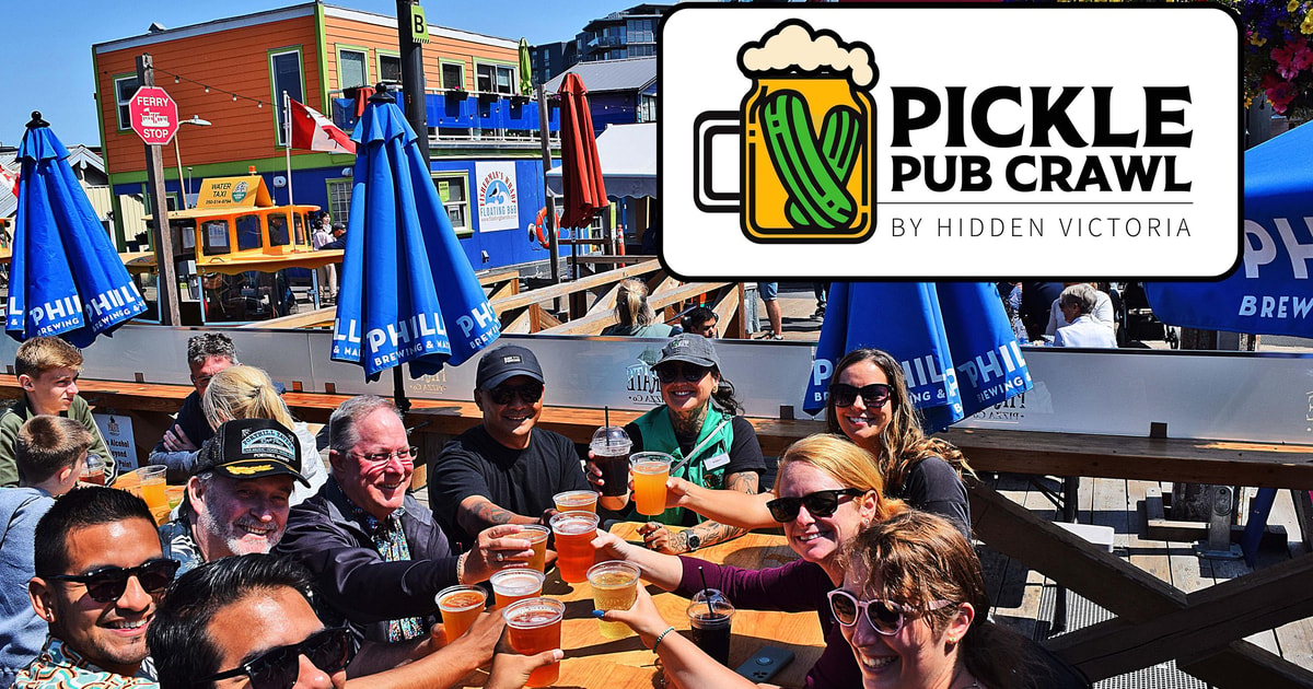 Victoria: Pub Crawl guiado con paseos en ferry y aperitivos | GetYourGuide