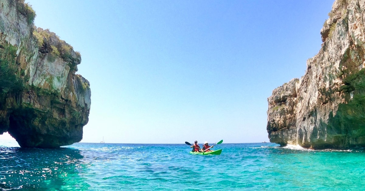 Santa Maria di Leuca: Kayak and Canoe Tour in the caves | GetYourGuide