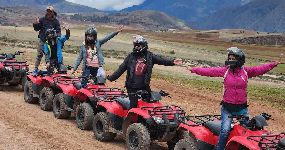 From Cusco: ATV excursion to Moray and the Maras Salt Flats | GetYourGuide
