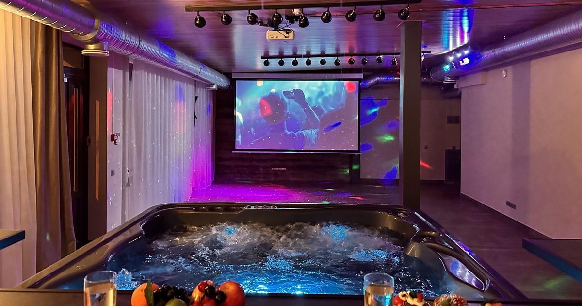 Riga: Private Cinema with Spa Pool | GetYourGuide