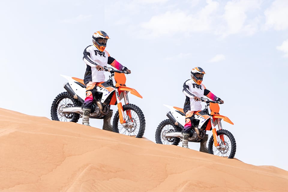 Dubai Motocross KTM 450CC Rental | GetYourGuide