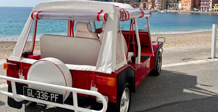 Tourist tour on French Riviera in a Mini Moke convertible | GetYourGuide