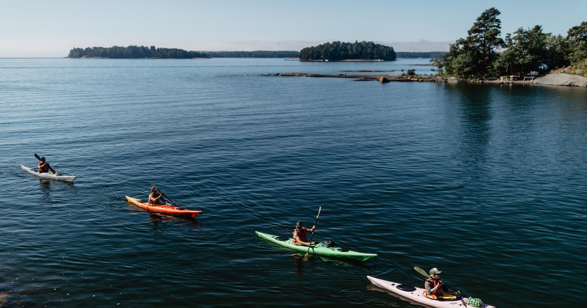 Helsinki: Private Kayak Tour in Eastern Helsinki Archipelago | GetYourGuide
