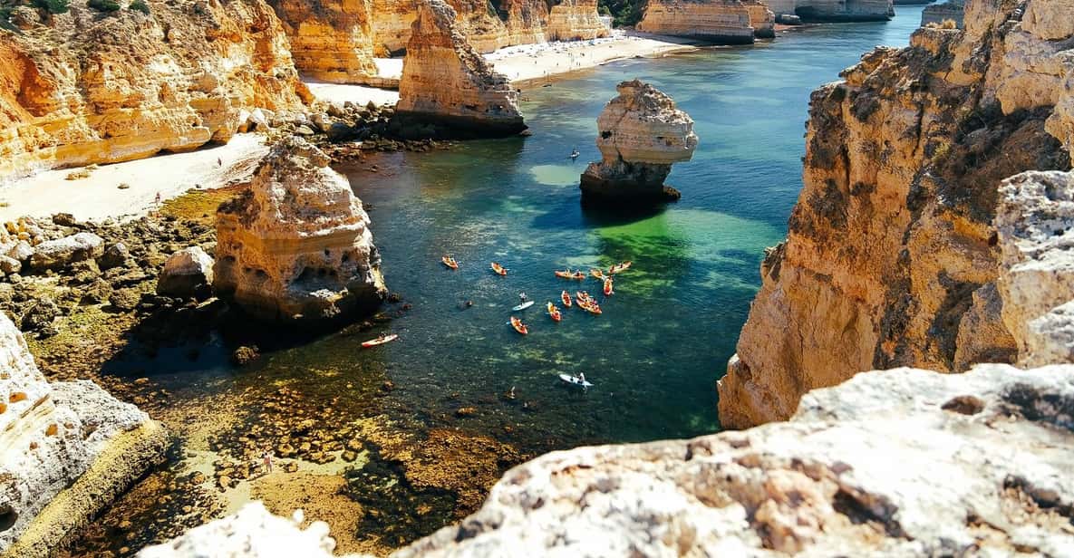 Benagil: Guided kayak tour to Benagil caves & their treasure | GetYourGuide