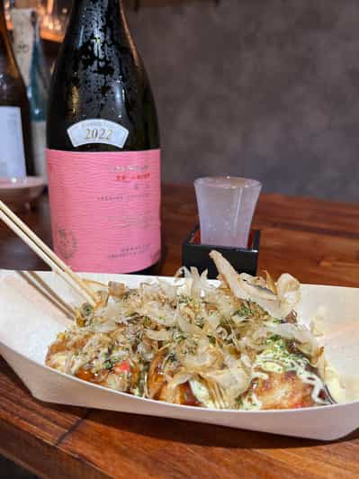 Osaka Sake Tasting with Takoyaki DIY | GetYourGuide
