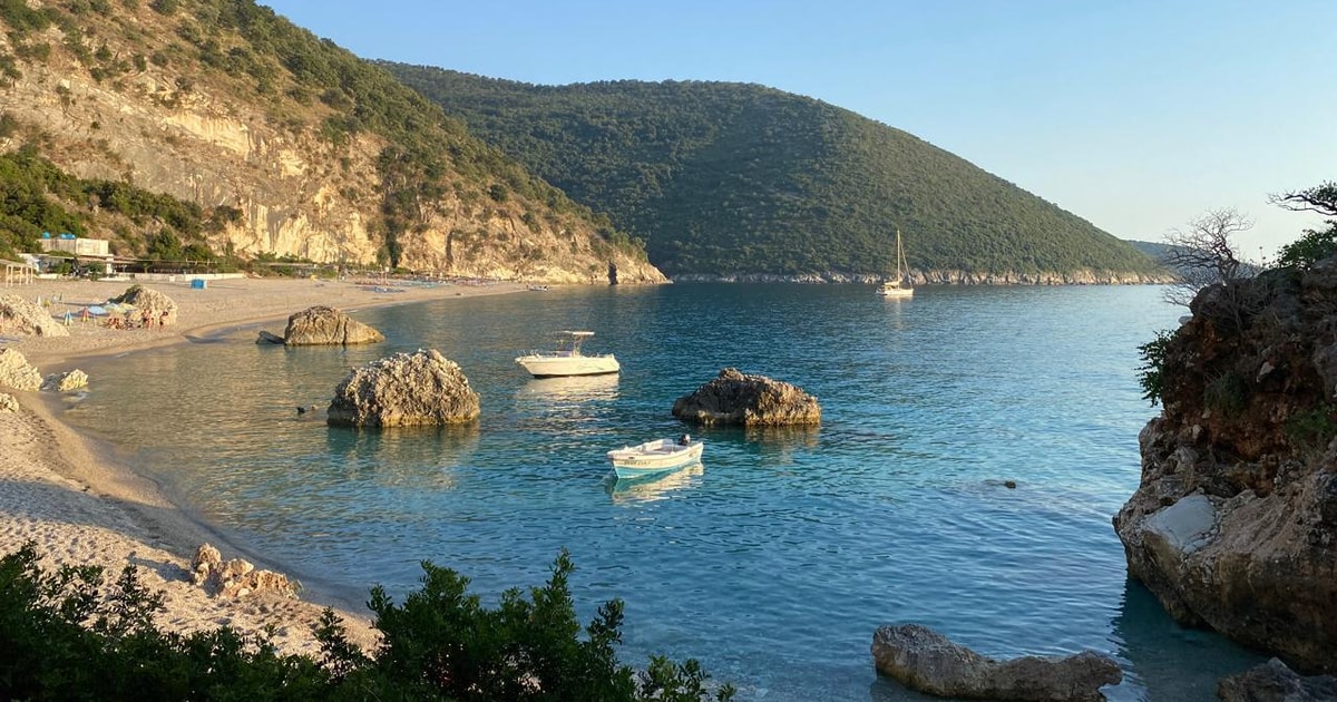 Saranda: Boat Trip to 6 Spots + Snorkel & Free Umbrellas | GetYourGuide