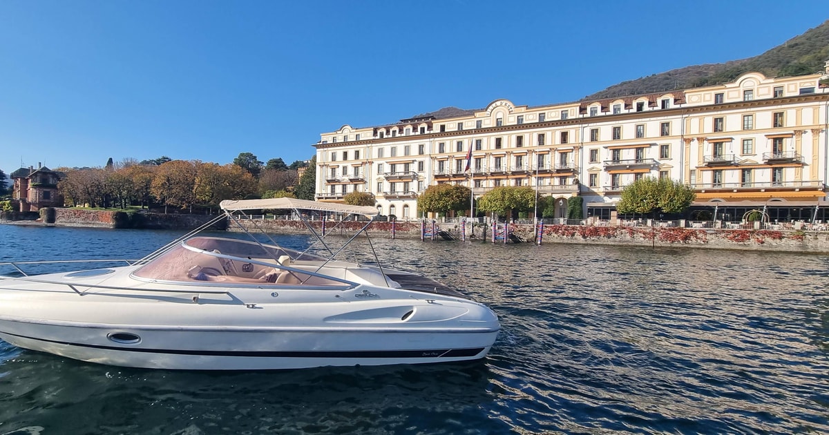 Comomeer: Privétour per boot met Prosecco aperitief | GetYourGuide