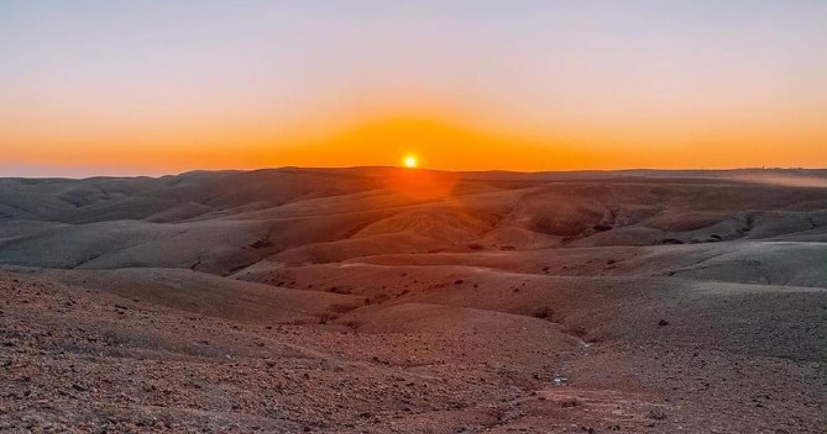 From Marrakech: Agafay Desert Sunset Dinner & Camel Ride | GetYourGuide