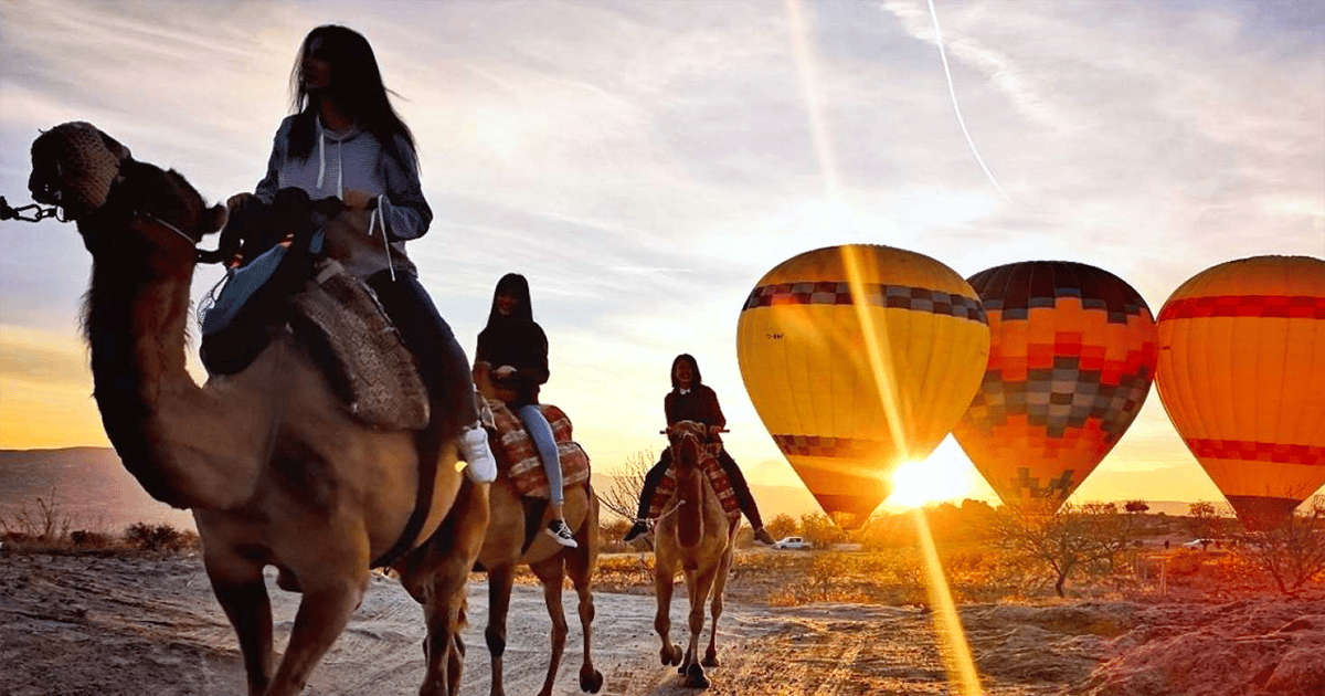 Marrakech: Balloon Flight & Camel Ride in Oasis Palmeraie | GetYourGuide