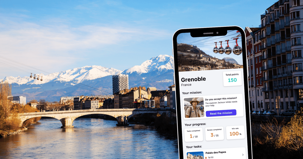 Grenoble: City Exploration Game and Tour on your Phone | GetYourGuide