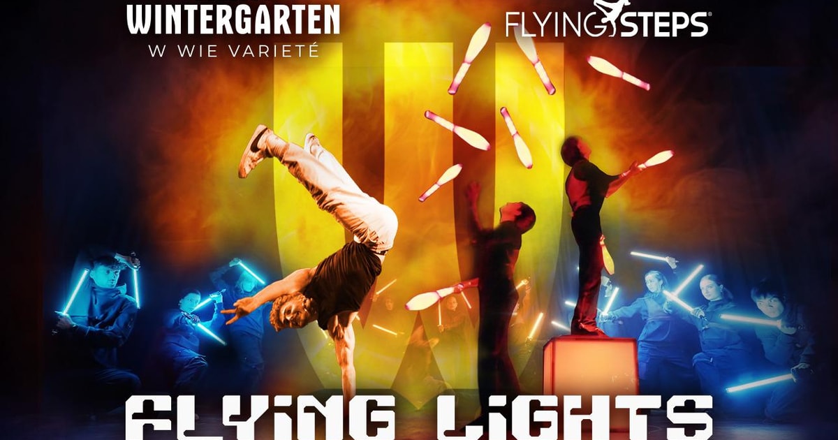 Berlijn: "Flying Lights" - inclusief Flying Steps - variétévoorstelling ...