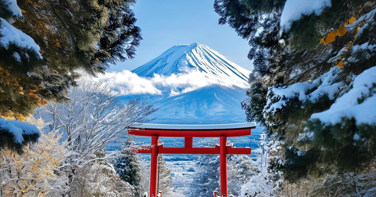 Tokio: Fuji Lake Kawaguchiko Tour & Arakuyama Sengen Park | GetYourGuide