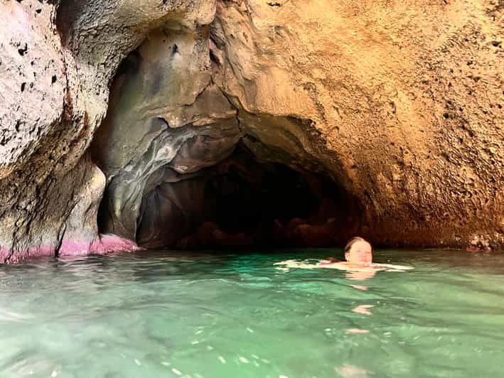 From Faliraki : Speedboat tour kalithea caves&antony kouin | GetYourGuide