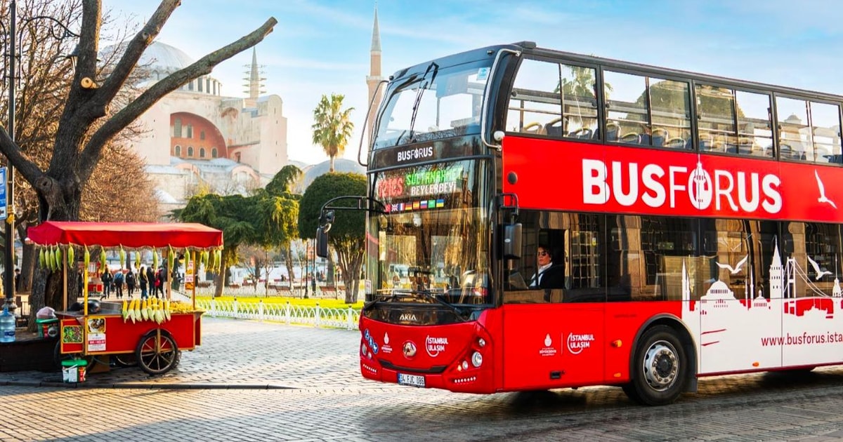 Istanbul: Hop-On Hop-Off Bus Ticket | GetYourGuide