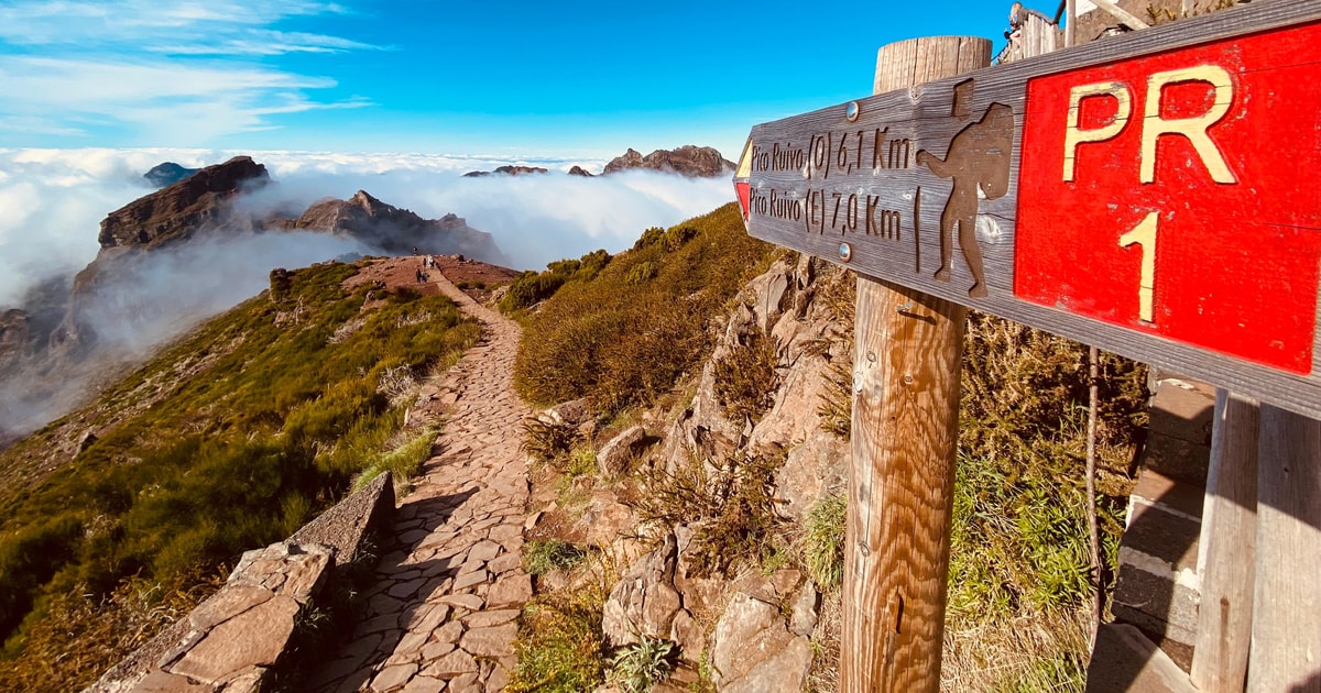 Desde Achada do Teixeira: Traslado de ida a Pico do Arieiro | GetYourGuide
