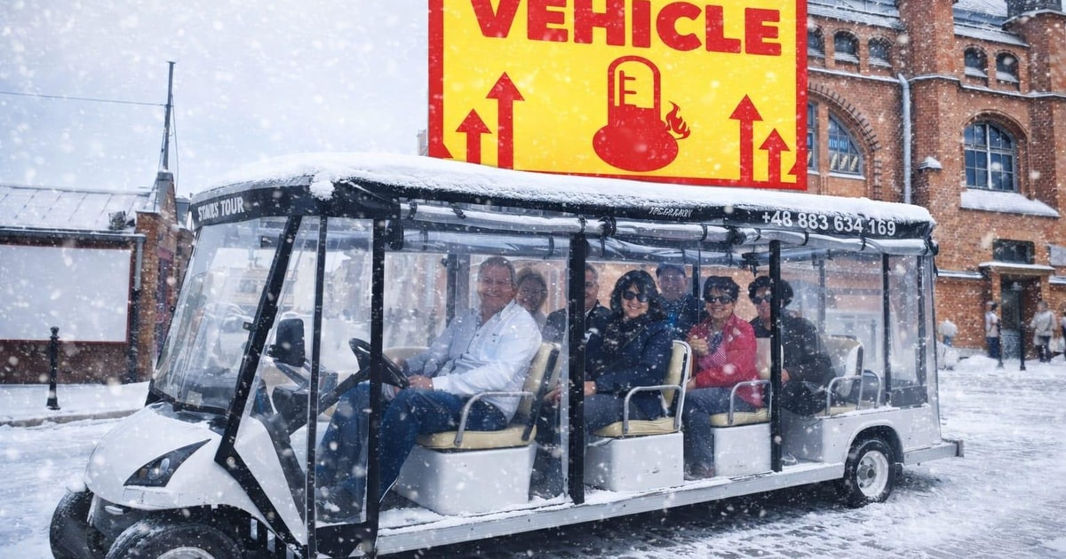 Gdansk: City Tour Live Guided by Golf Cart/Buggy Sightseeing | GetYourGuide