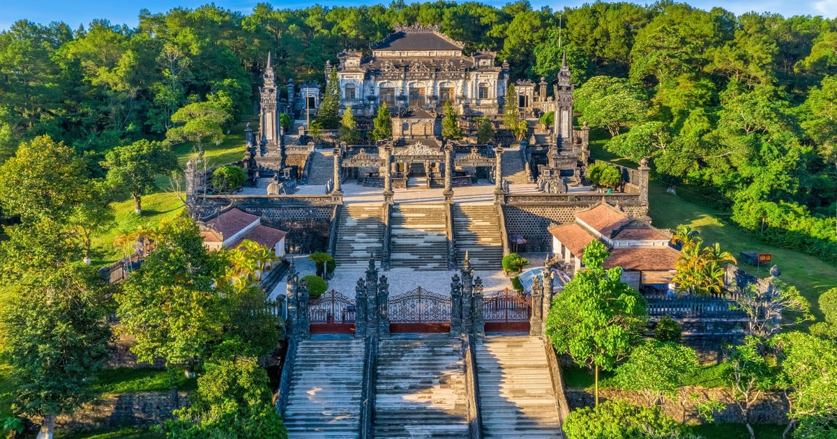 Hue: Royal Tombs, Pagoda, Perfume River by Dragon Boat & Car | GetYourGuide