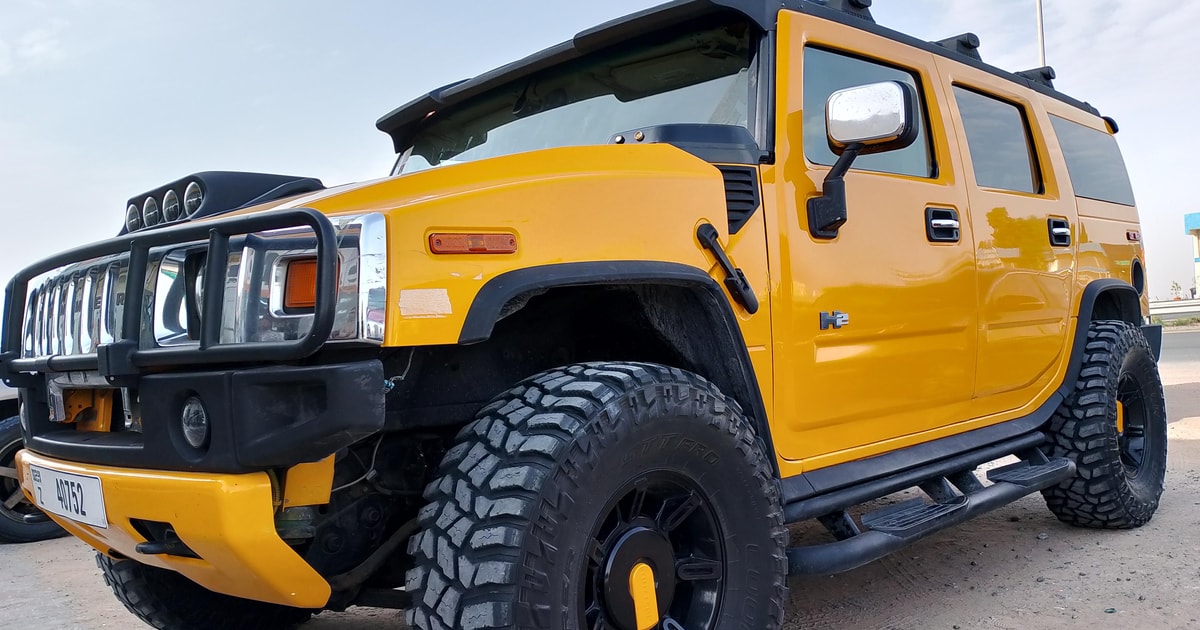 Dubai: Abendliche Hummer Wüstensafari Tour mit optionalem Atv ...