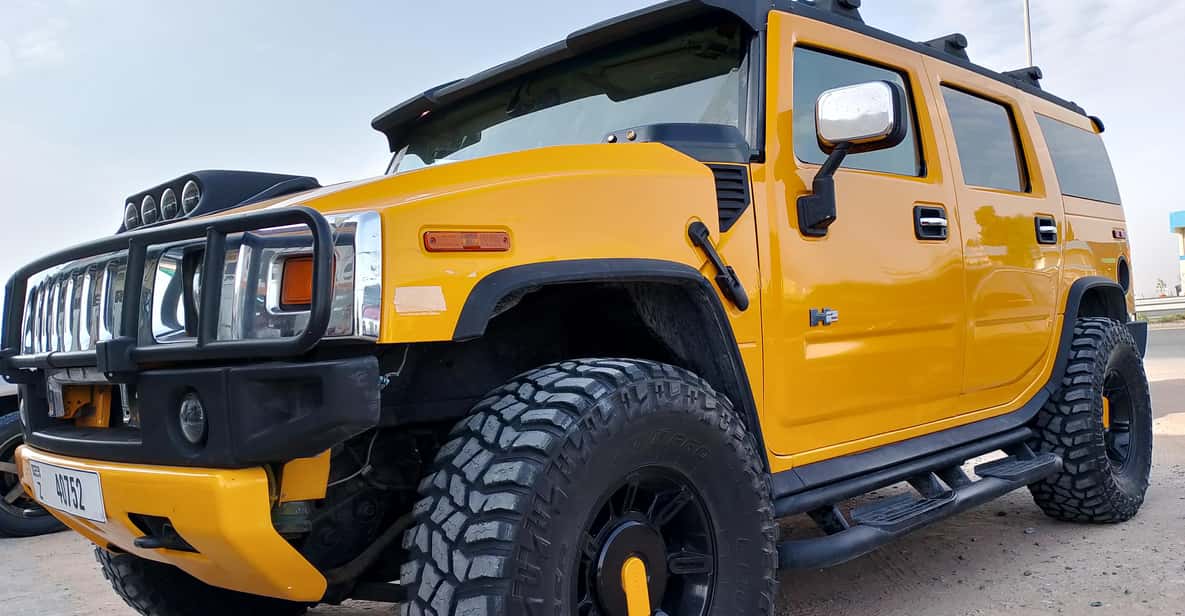 Dubai: Private Evening Hummer Desert Safari Tour | GetYourGuide