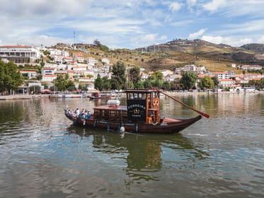 From Pinhão: Douro Valley Rabelo Boat Tour with Audio Guide | GetYourGuide