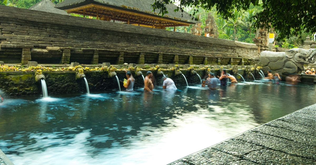 Ubud: Monkey Forest, Holy Water Temple, and Hot Springs Tour | GetYourGuide