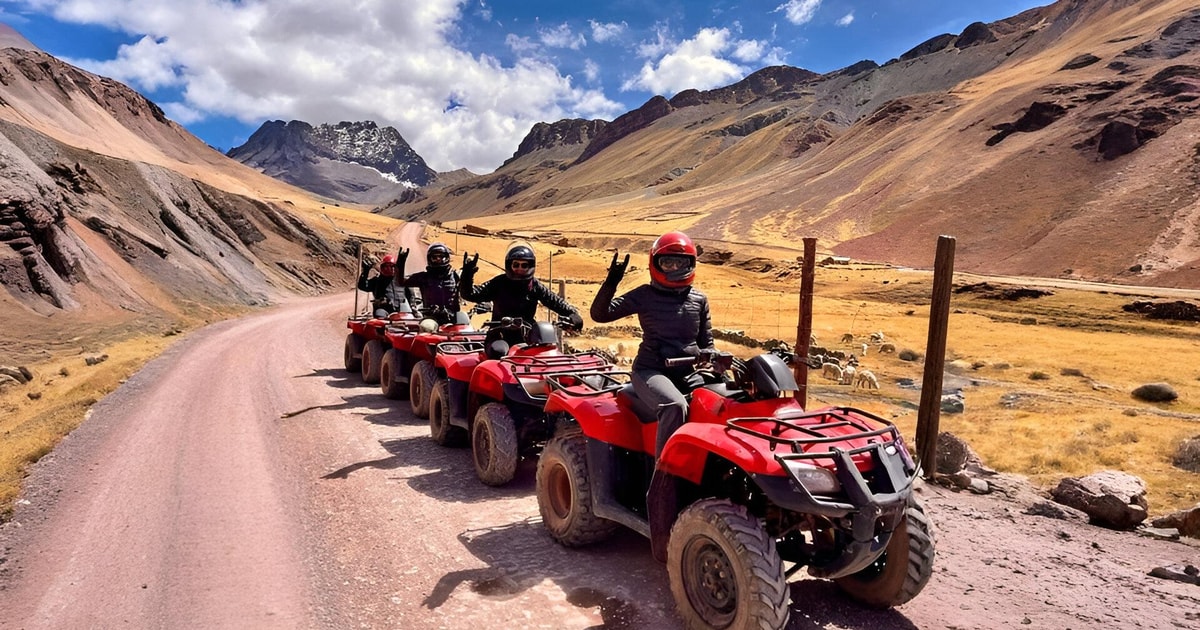 Cusco: Spiritual ATVs Tour Rainbow Mountain & the Red Valley | GetYourGuide